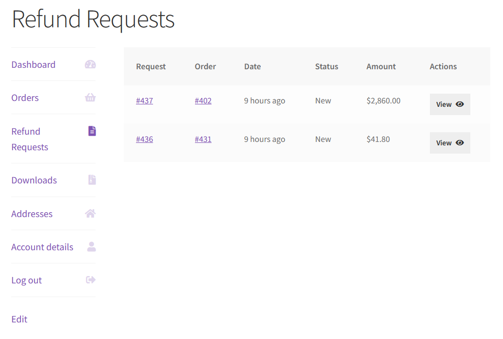 Ultimate Refunds - Easy WooCommerce Refunds