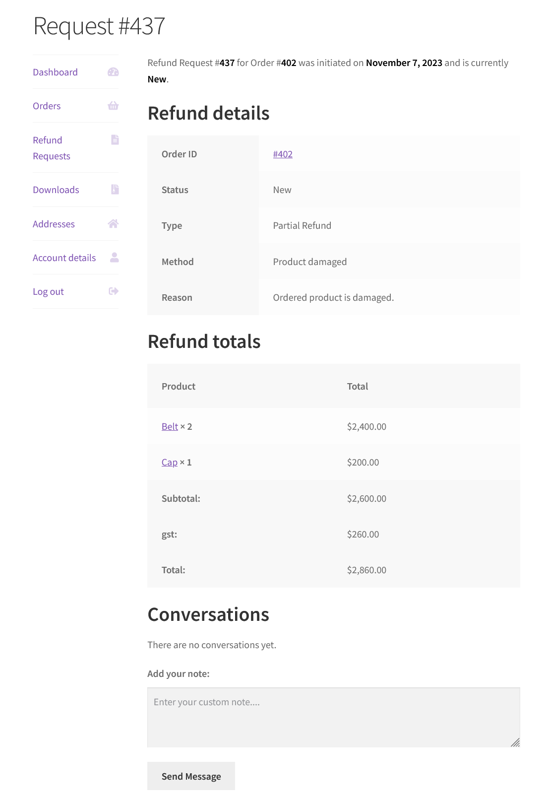 Ultimate Refunds - Easy WooCommerce Refunds