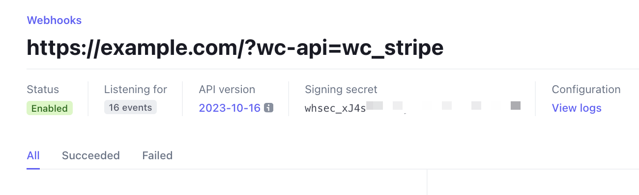 Setting up webhooks Documentation - WooCommerce