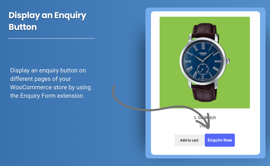 WooCommerce Product Enquiry Form - WooCommerce