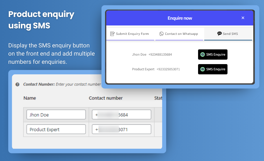 WooCommerce Product Enquiry Form - WooCommerce