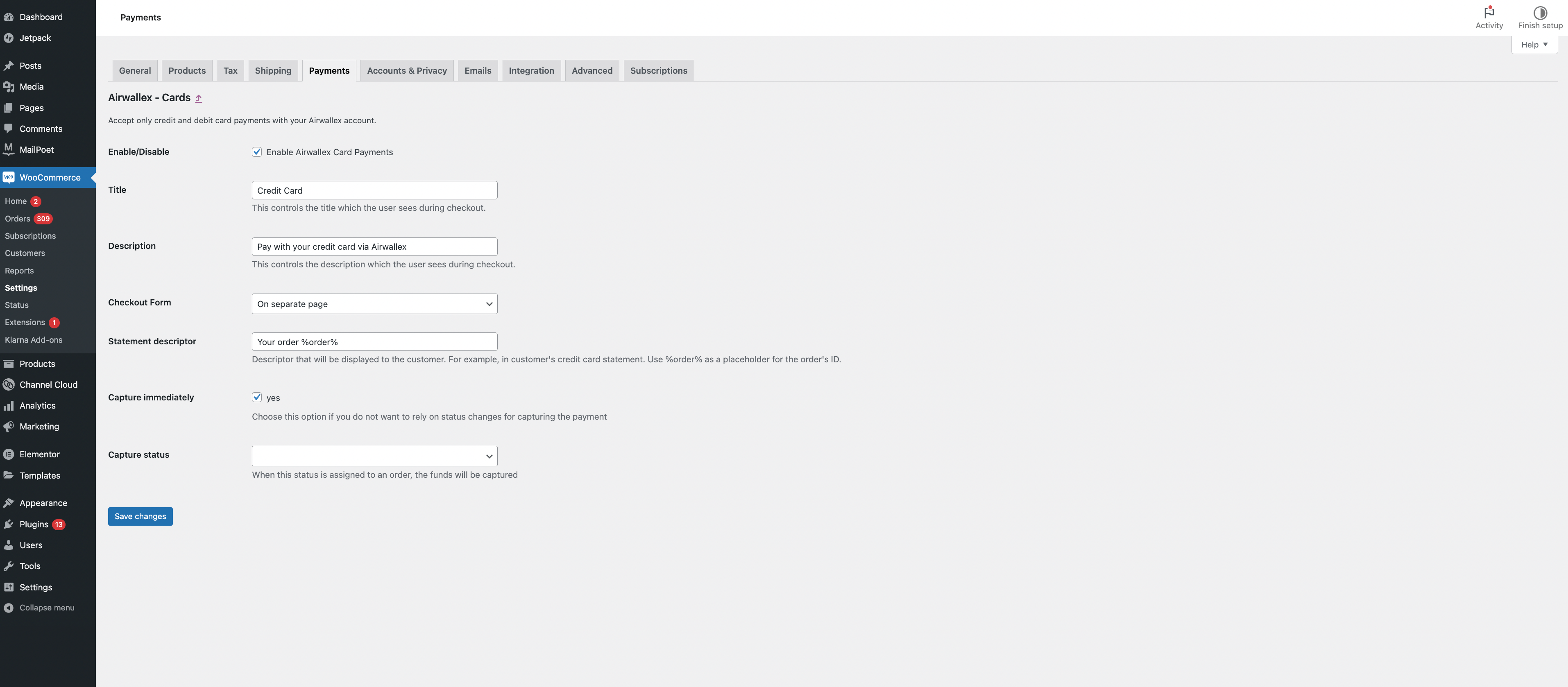 Airwallex Payments - WooCommerce Marketplace