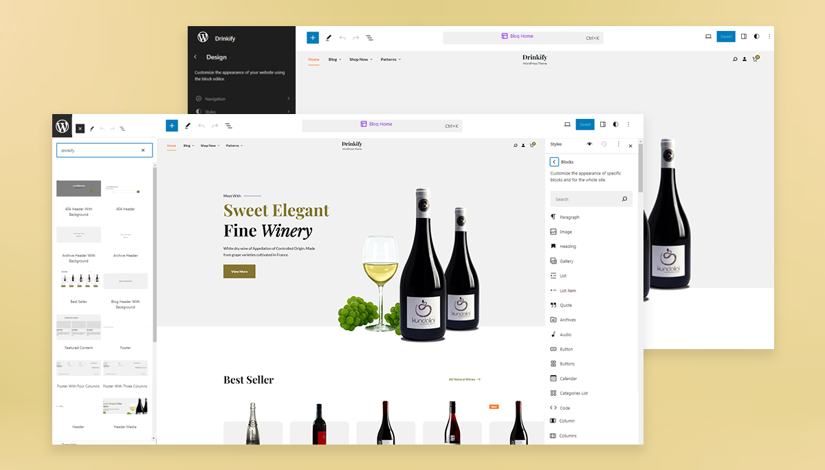 Drinkify - WooCommerce Marketplace