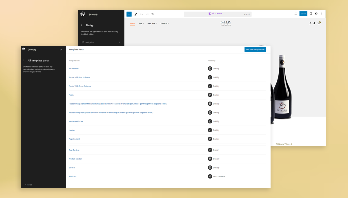 Drinkify - WooCommerce Marketplace