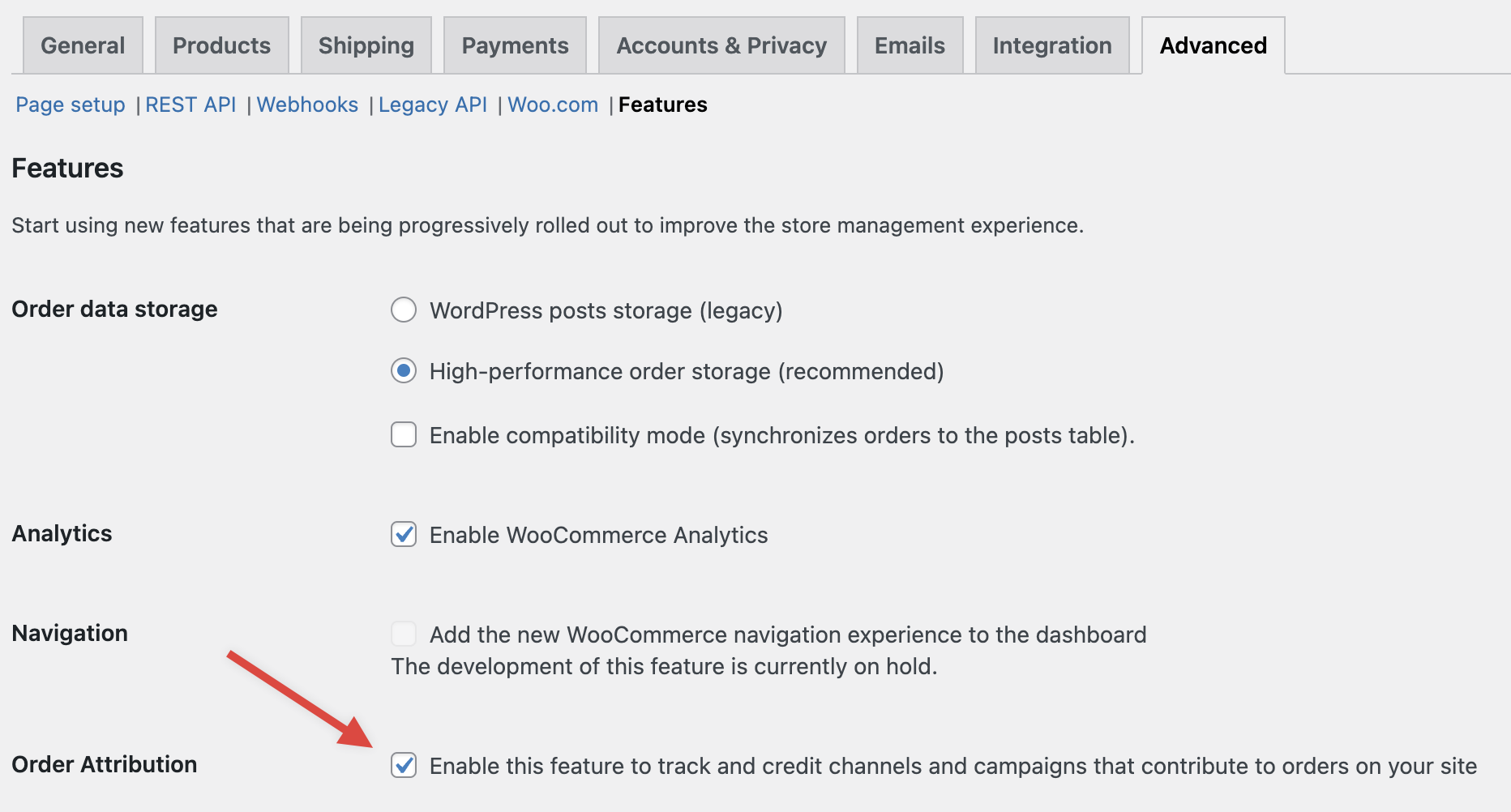 Order Attribution Tracking Documentation - WooCommerce