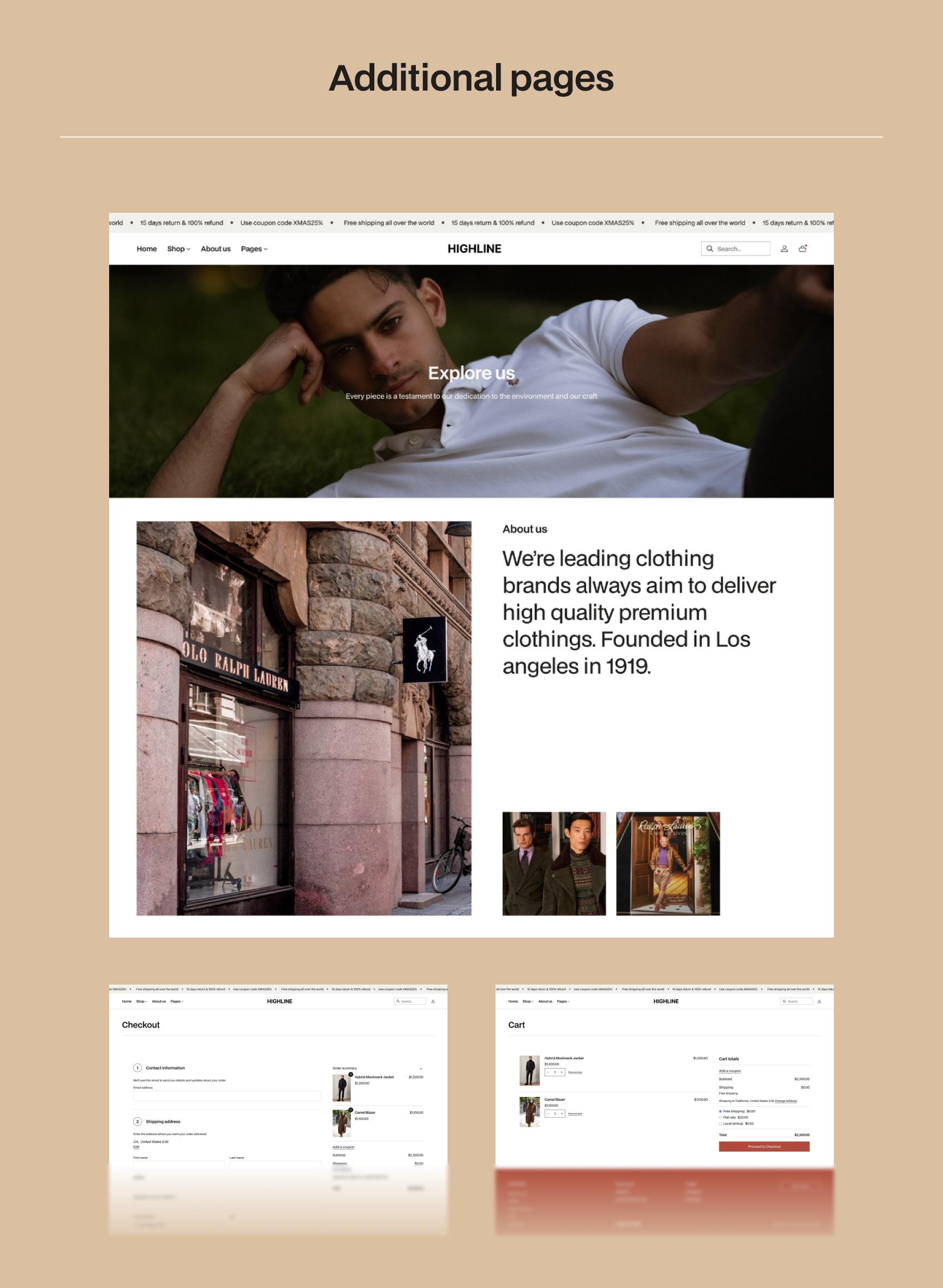 Highline - Fashion and Clothing Block Theme for WooCommerce