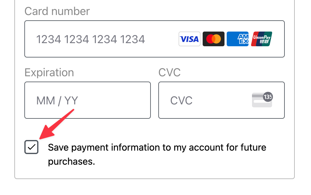 Can customers save their payment methods? Documentation - WooCommerce
