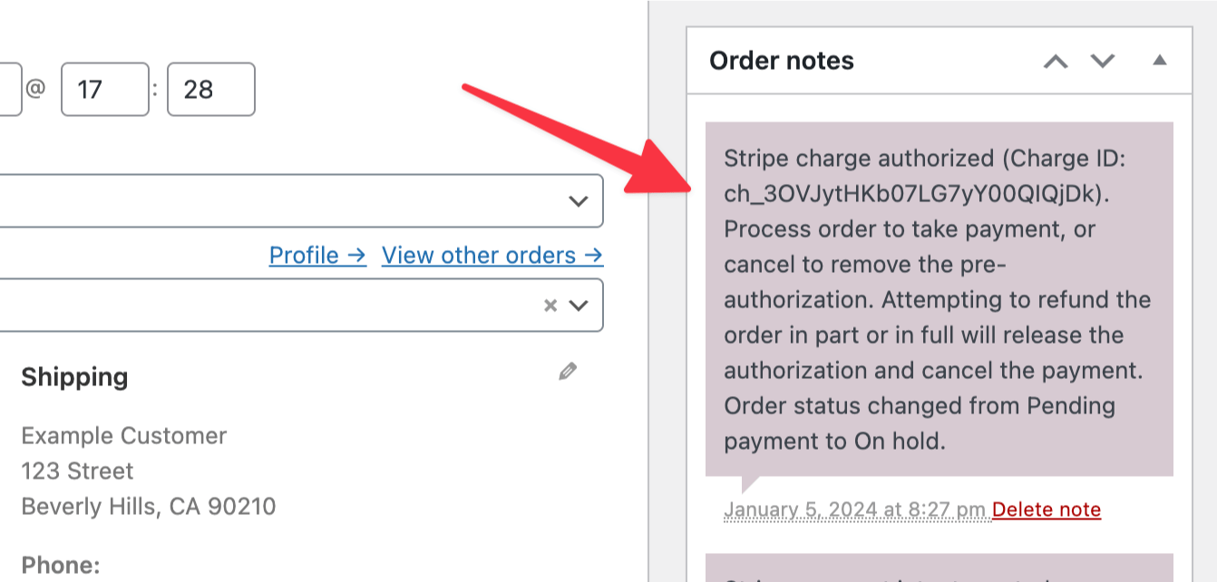 Authorize and Capture Guide Documentation - WooCommerce