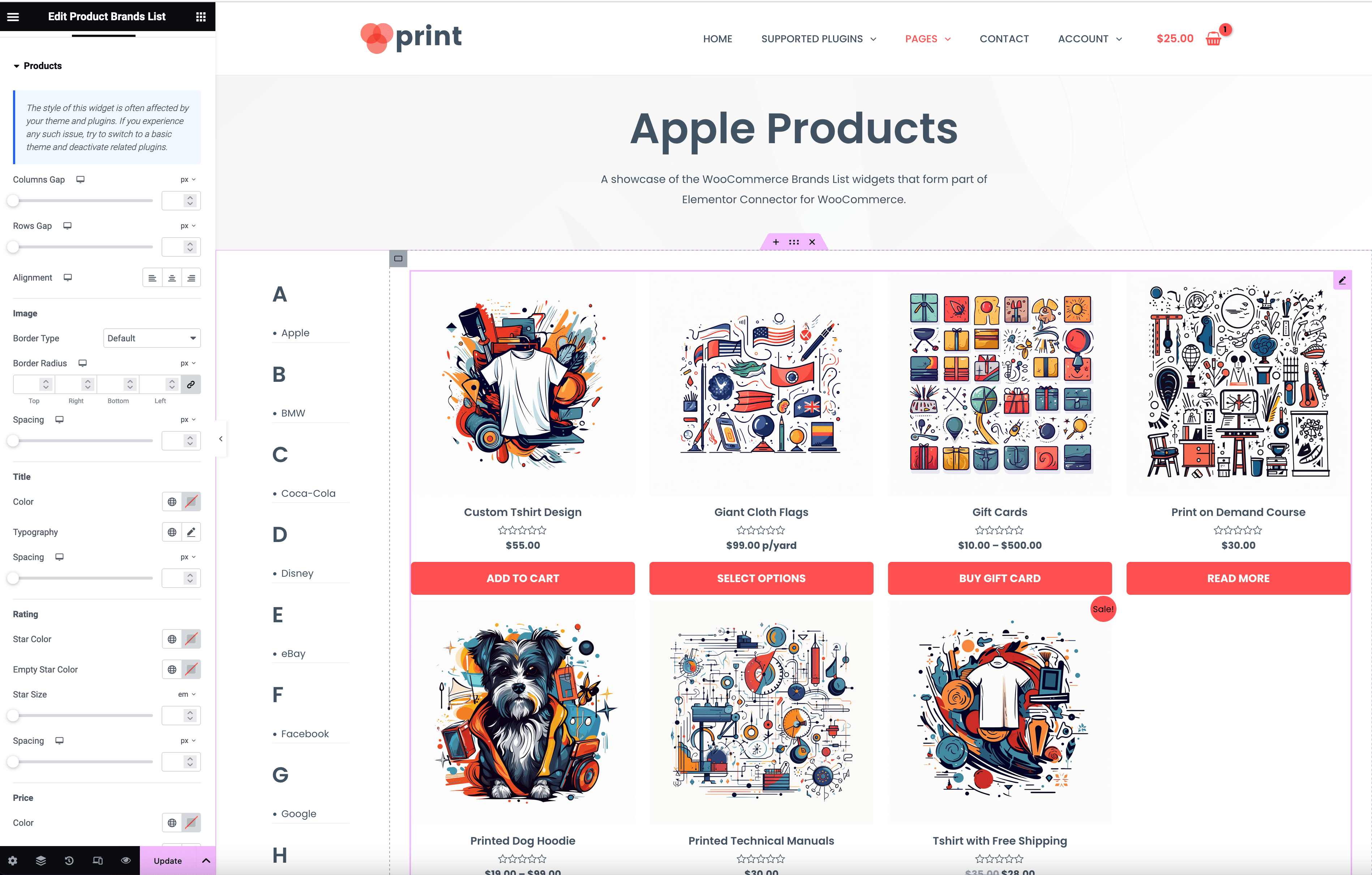 Elementor Connector for WooCommerce Brands Documentation - WooCommerce