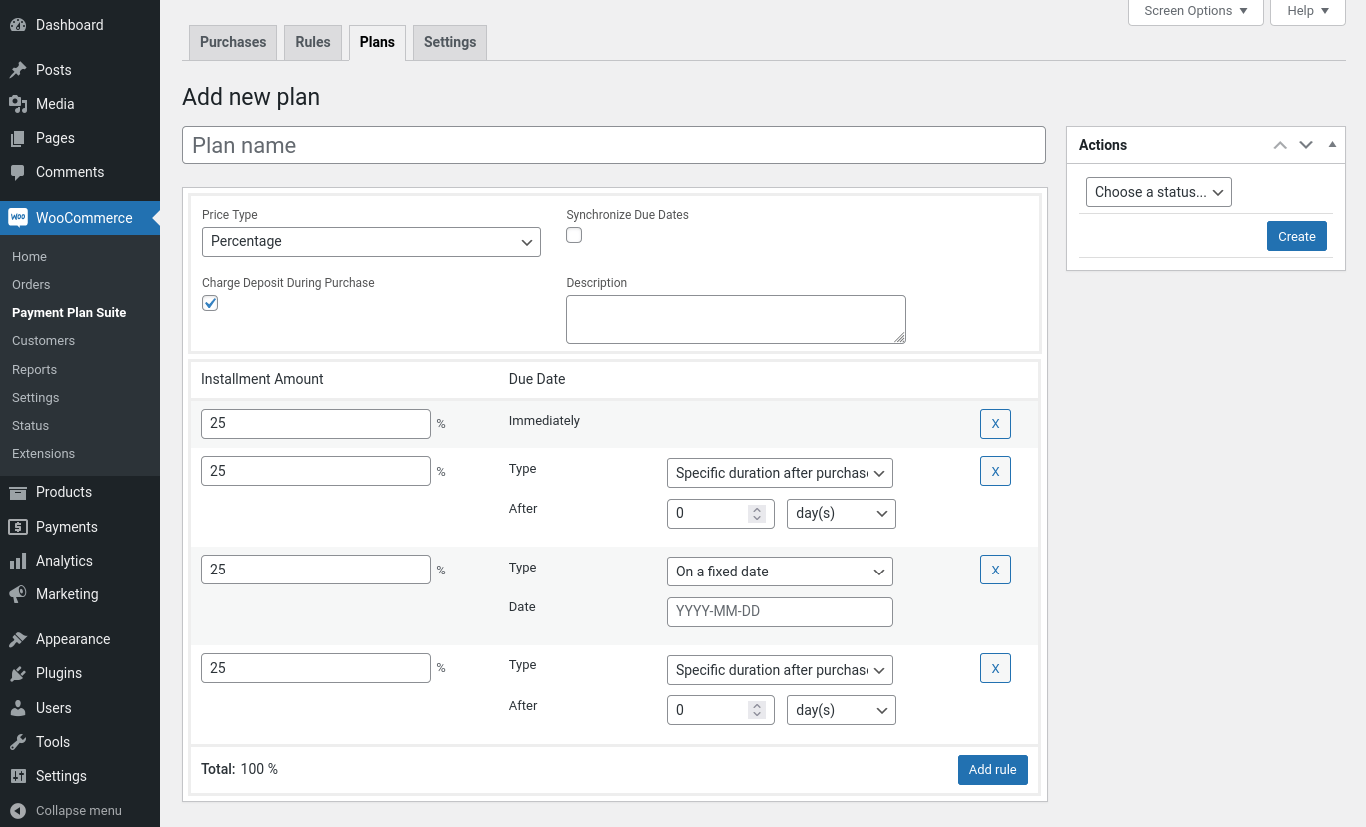 Payment Plans Suite Documentation - WooCommerce