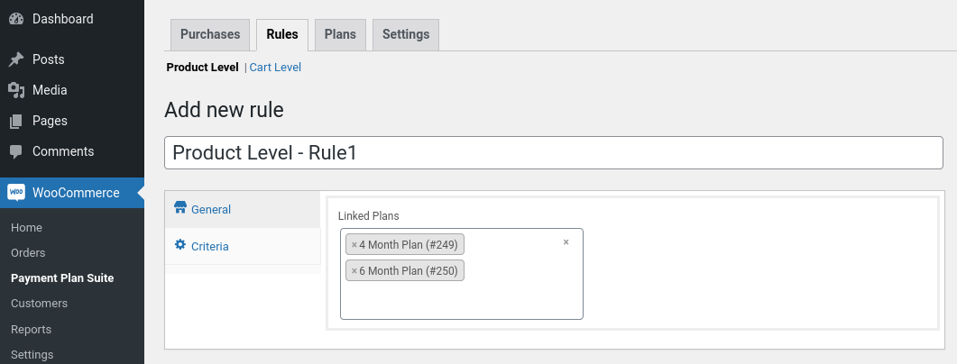 Payment Plans Suite Documentation - WooCommerce