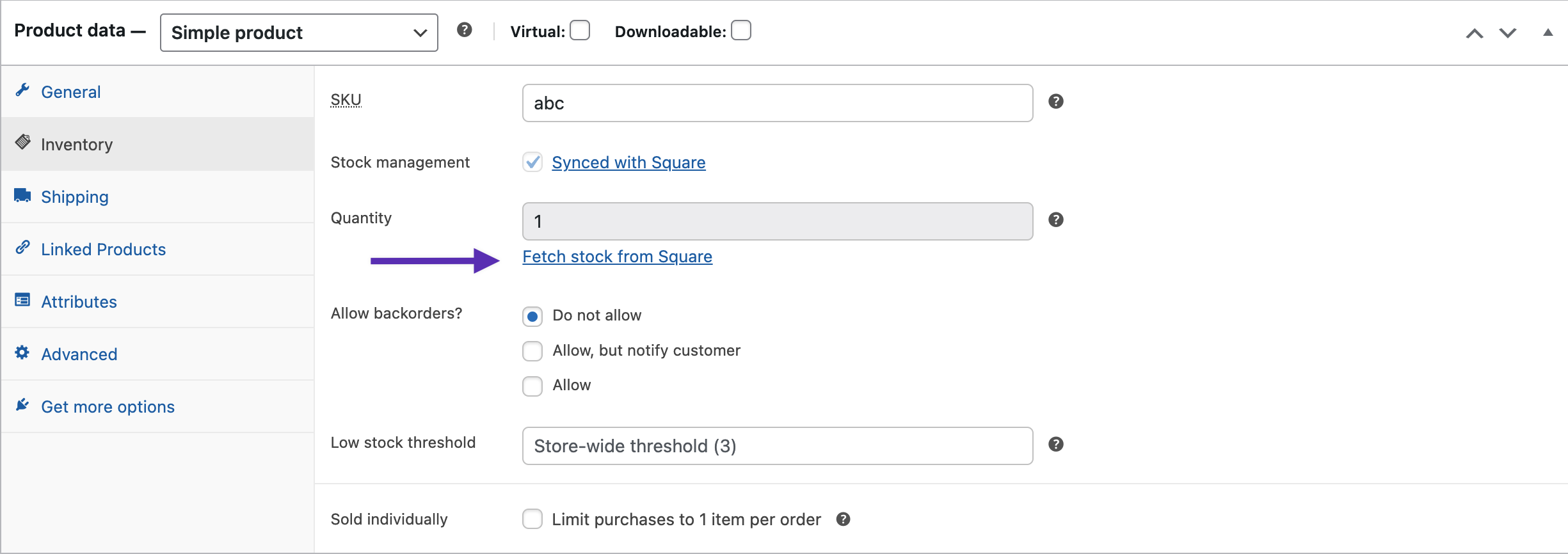 WooCommerce Square: Sync Settings Documentation - WooCommerce