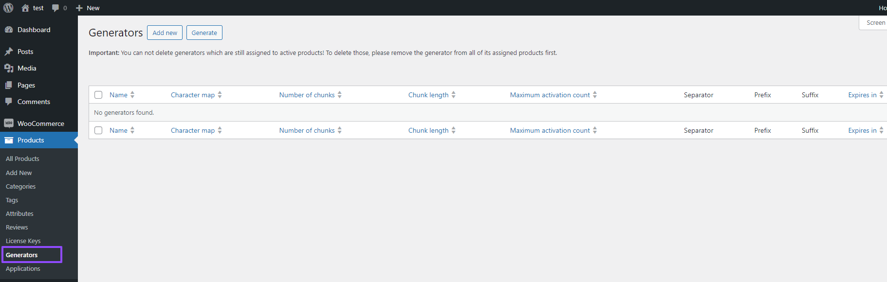 License Manager Documentation - WooCommerce