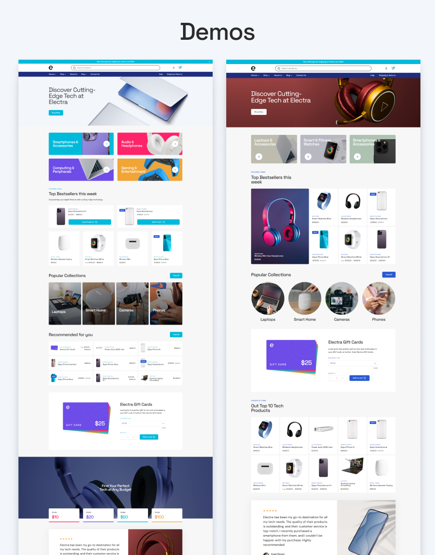 Electra - Electronics Shop WooCommerce Theme