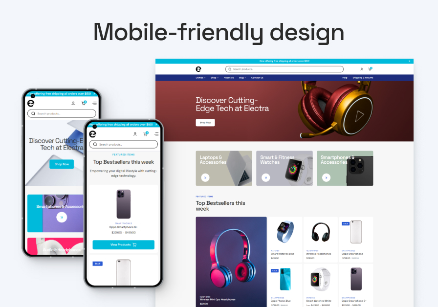 Electra - Electronics Shop WooCommerce Theme