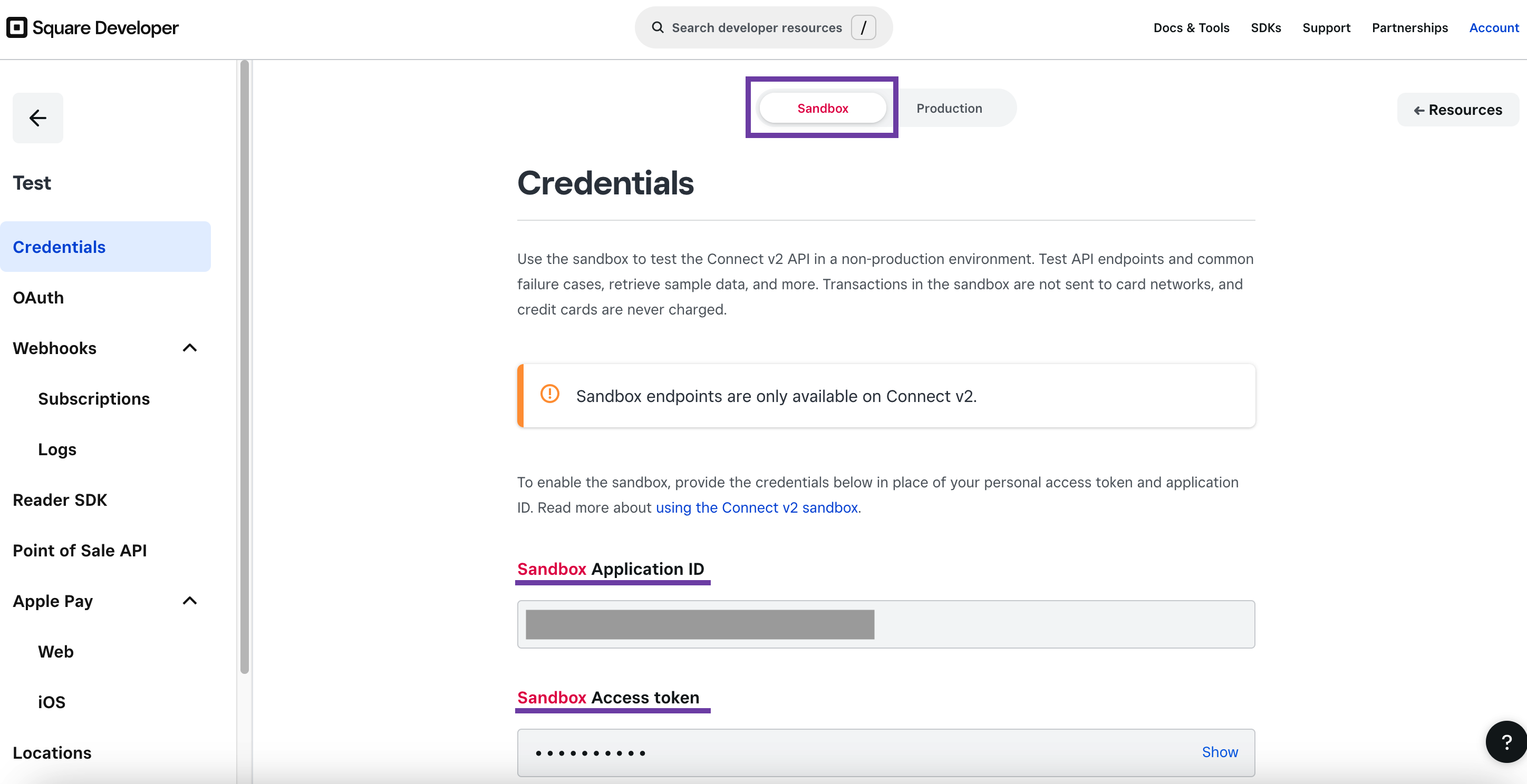 Testing the WooCommerce Square Extension in Sandbox Mode Documentation ...