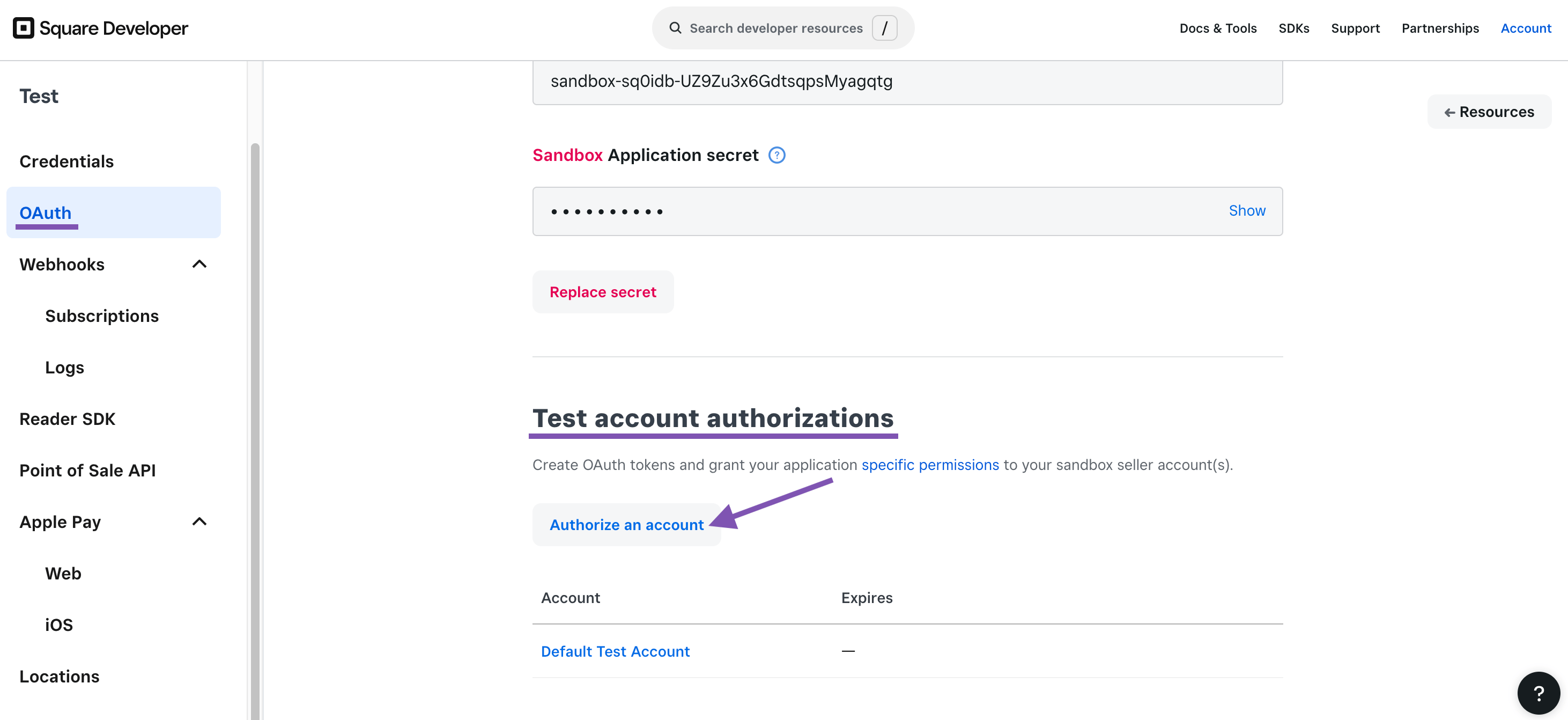 Testing The Woocommerce Square Extension In Sandbox Mode Documentation Woocommerce