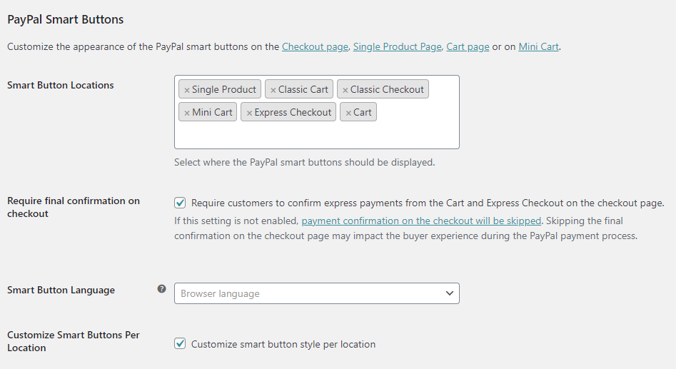 WooCommerce PayPal Payments Documentation - WooCommerce