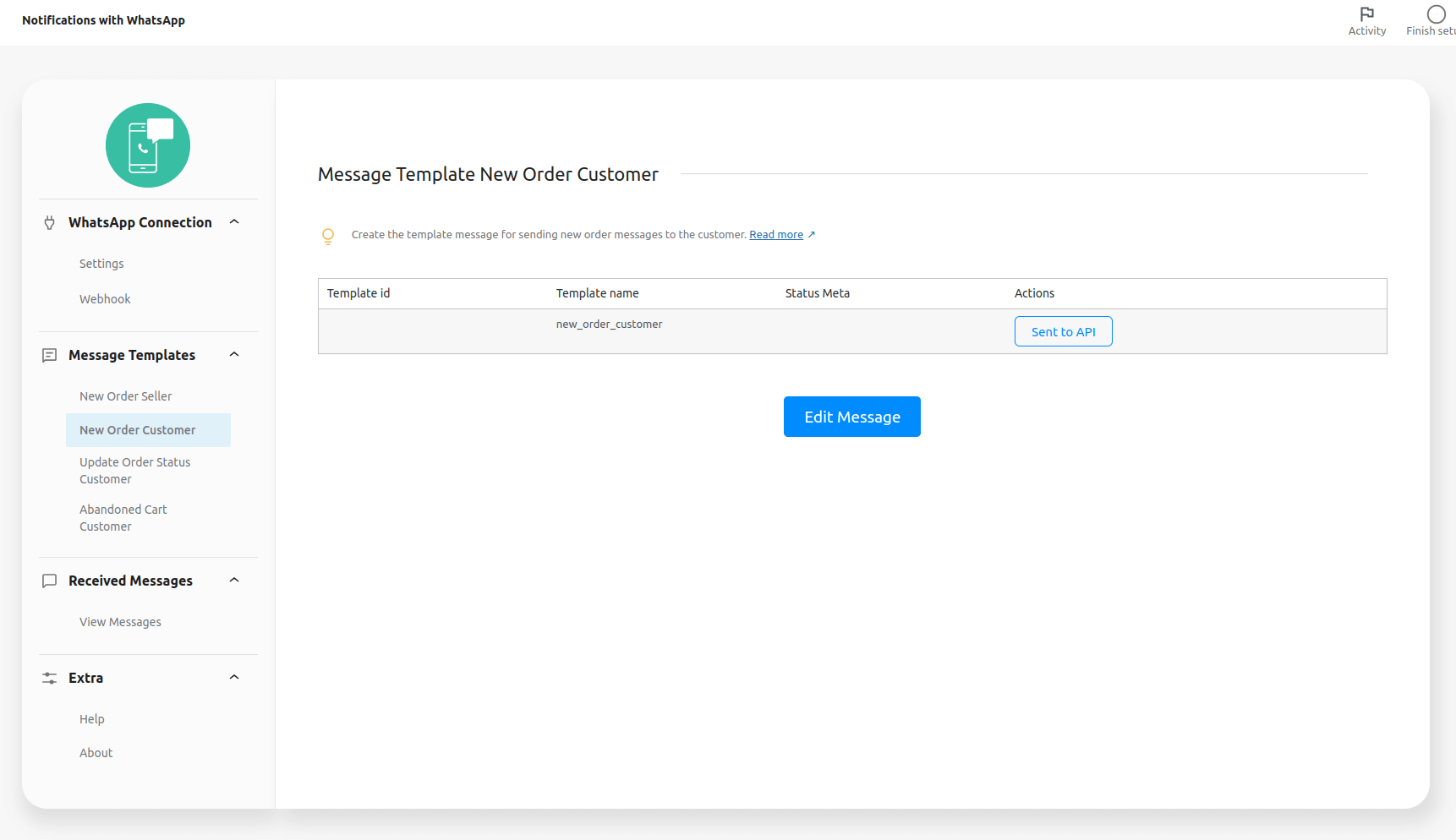 Notifications with WhatsApp Documentation - WooCommerce