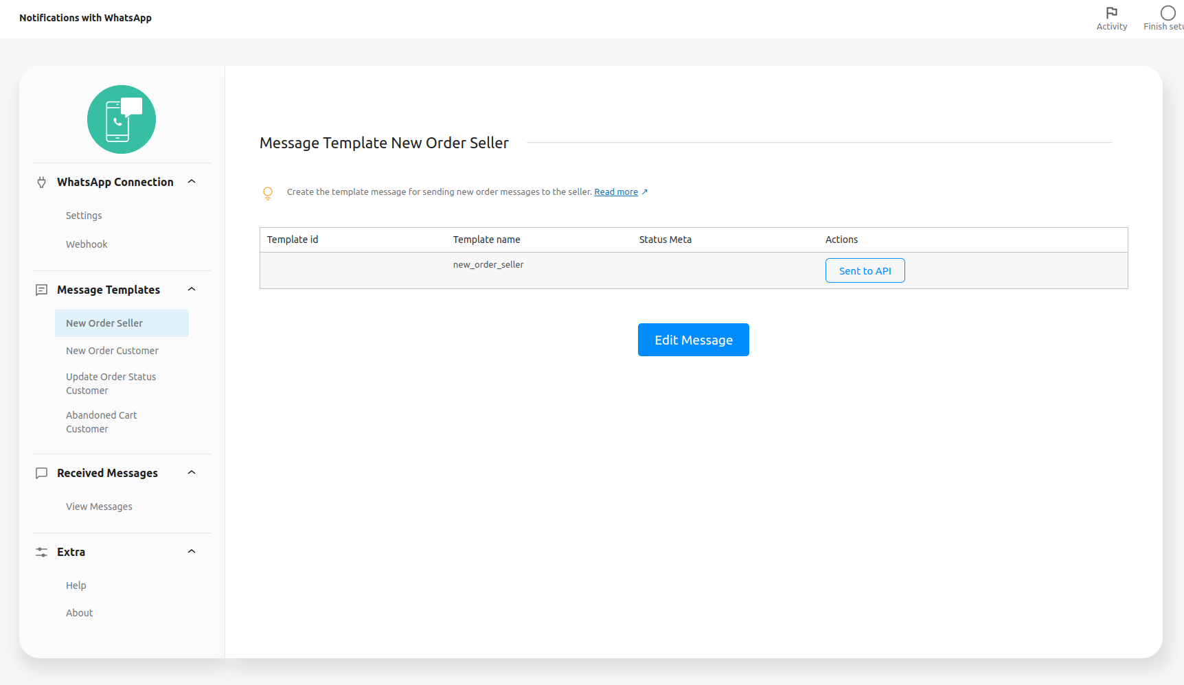 Notifications with WhatsApp Documentation - WooCommerce