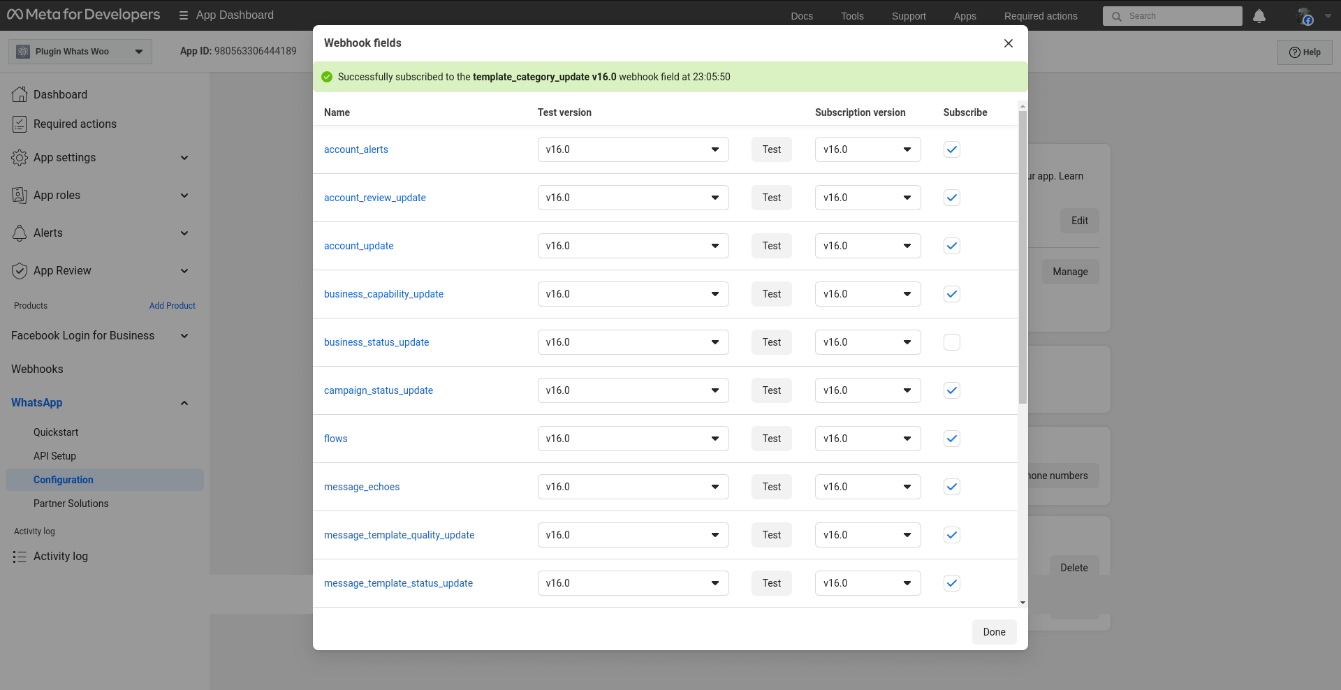 Notifications with WhatsApp Documentation - WooCommerce