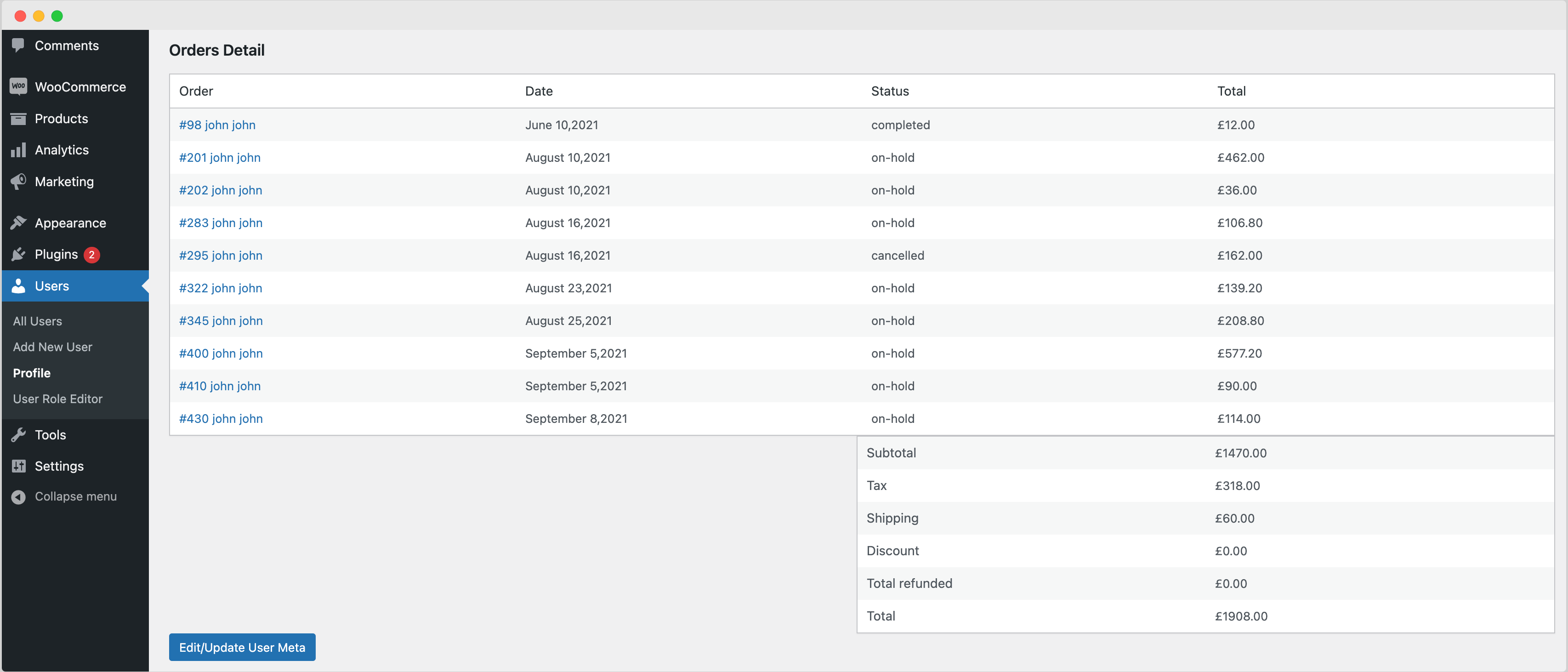 Customer Manager for WooCommerce - Bulk Edit, Import/Export