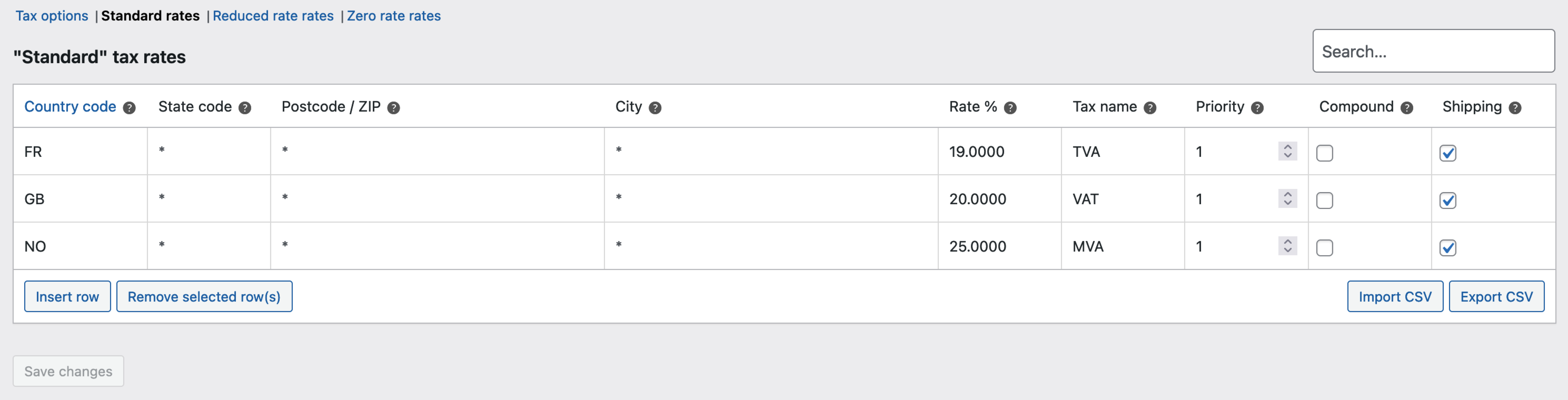 How to configure specific tax setups in WooCommerce Documentation ...