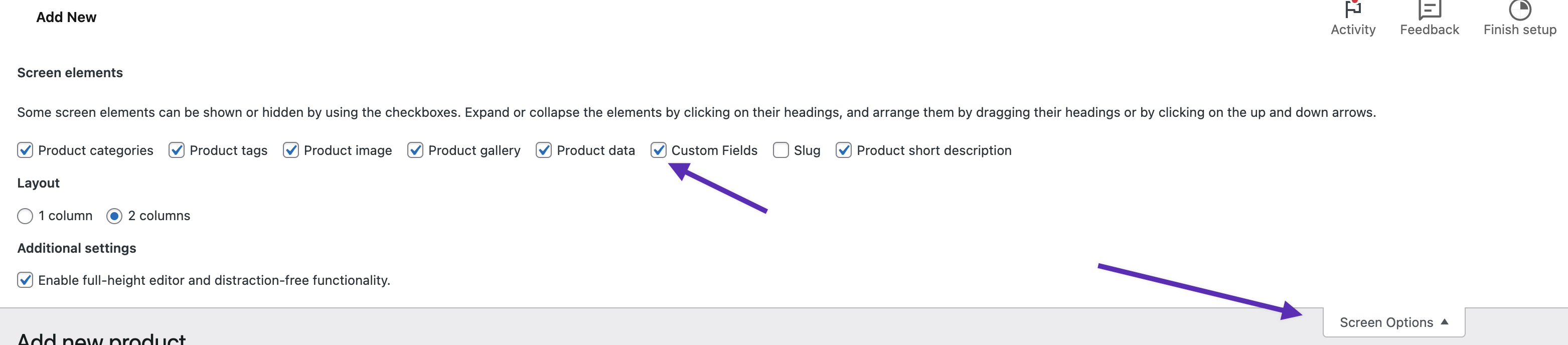 Custom Fields on Products Documentation - WooCommerce