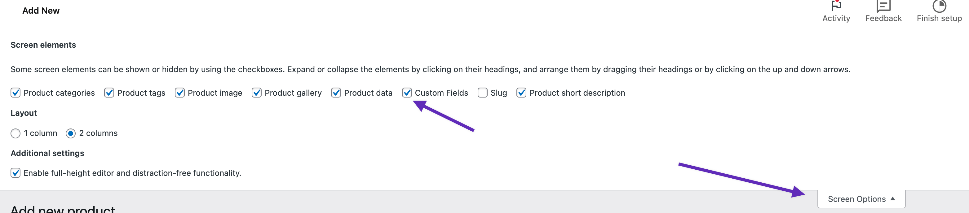 Custom Fields on Products Documentation - WooCommerce