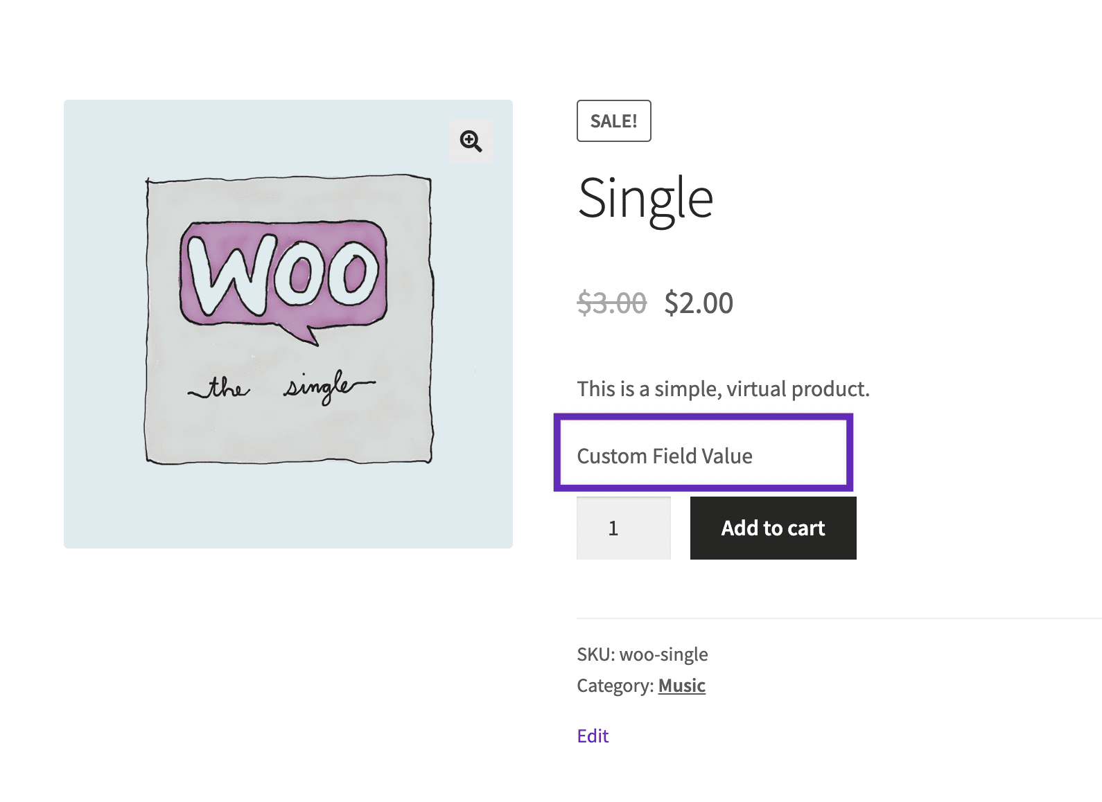 Custom Fields on Products Documentation - WooCommerce