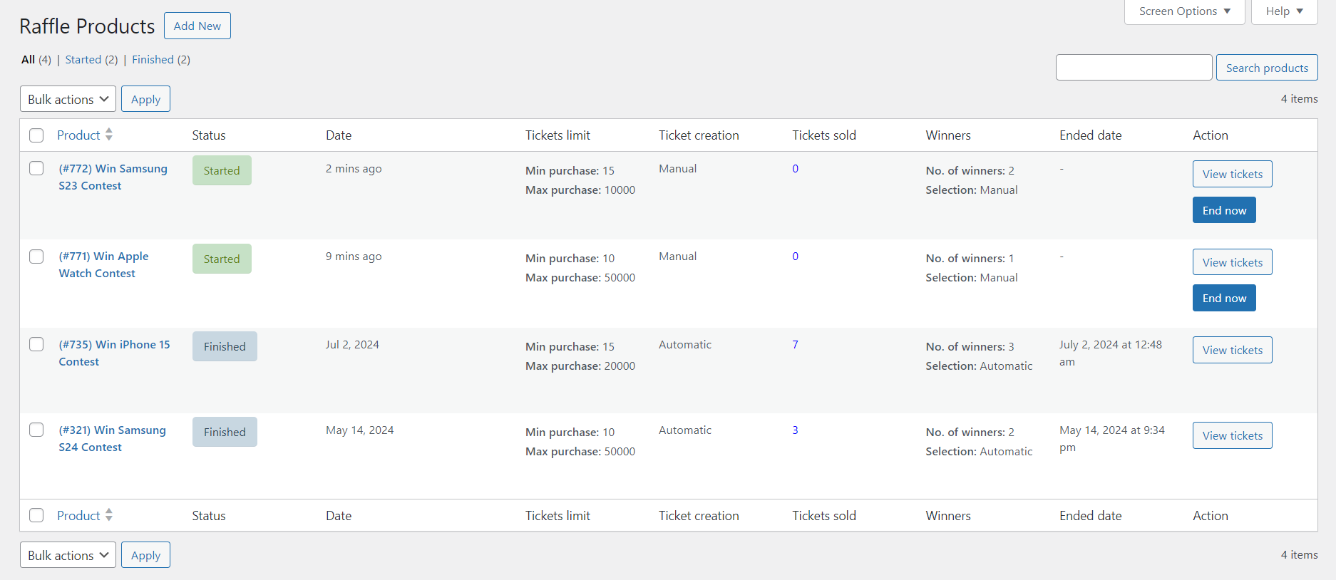 Ultimate Raffle - WooCommerce Lotteries, Competitions, Contests ...