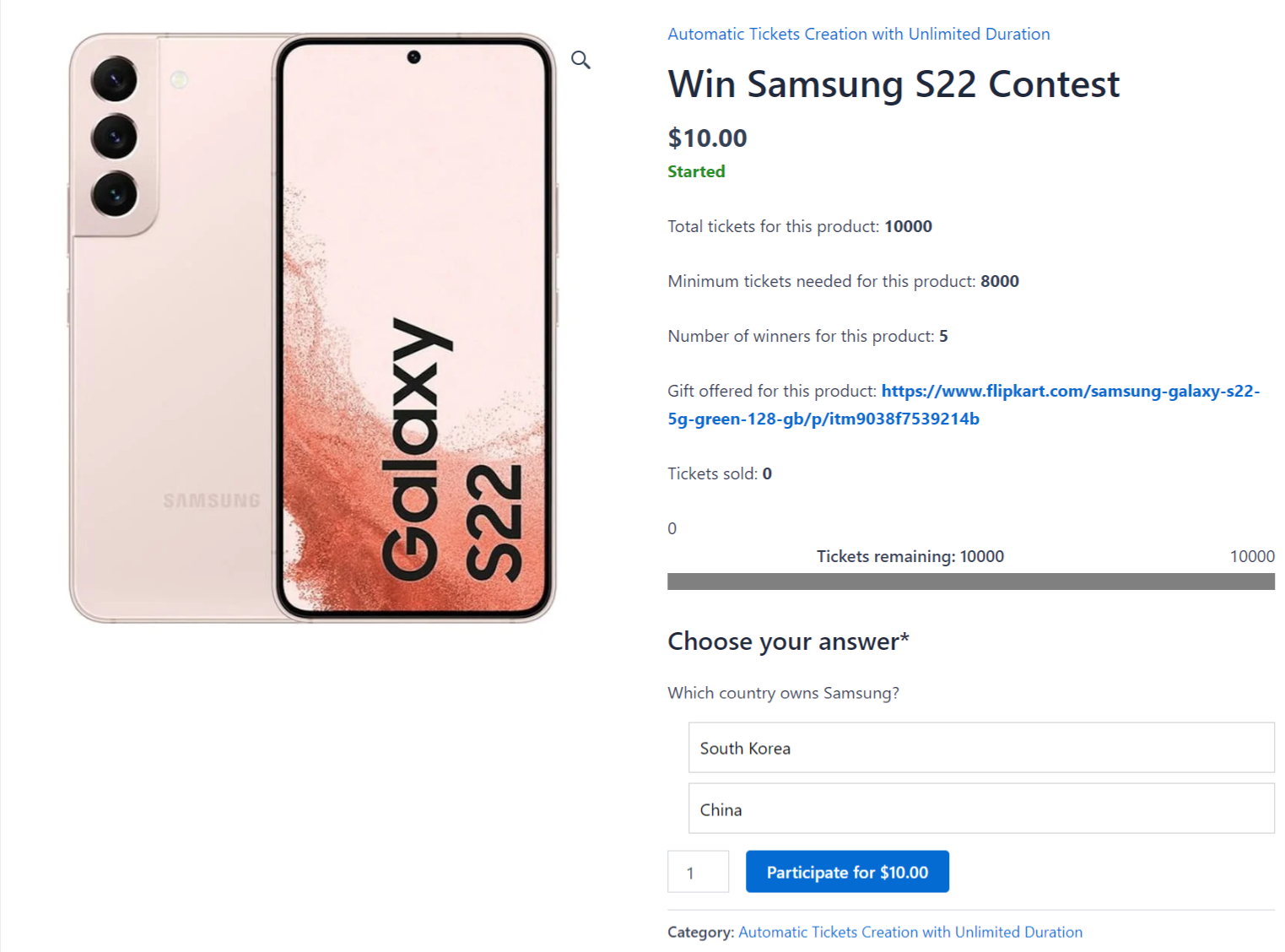 Ultimate Raffle - WooCommerce Lotteries, Competitions, Contests ...