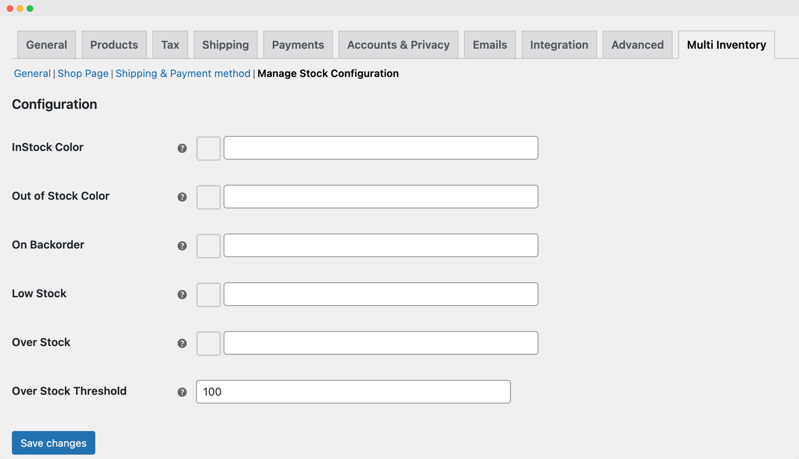 WooCommerce Inventory Management - Multi Location Stock