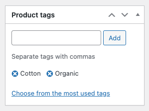 Managing Product Categories, Tags and Attributes Documentation ...