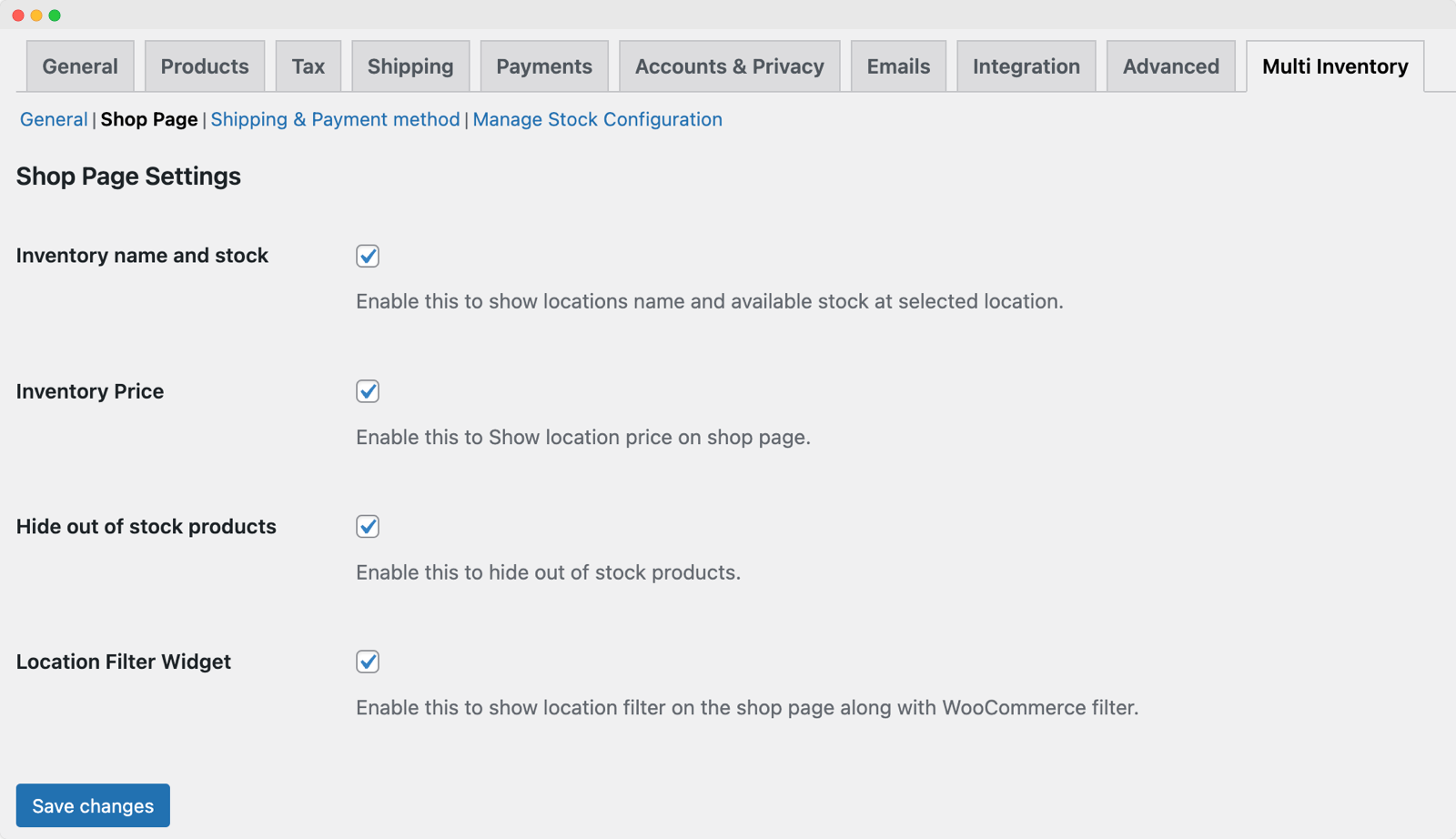 WooCommerce Inventory Management - Multi Location Stock