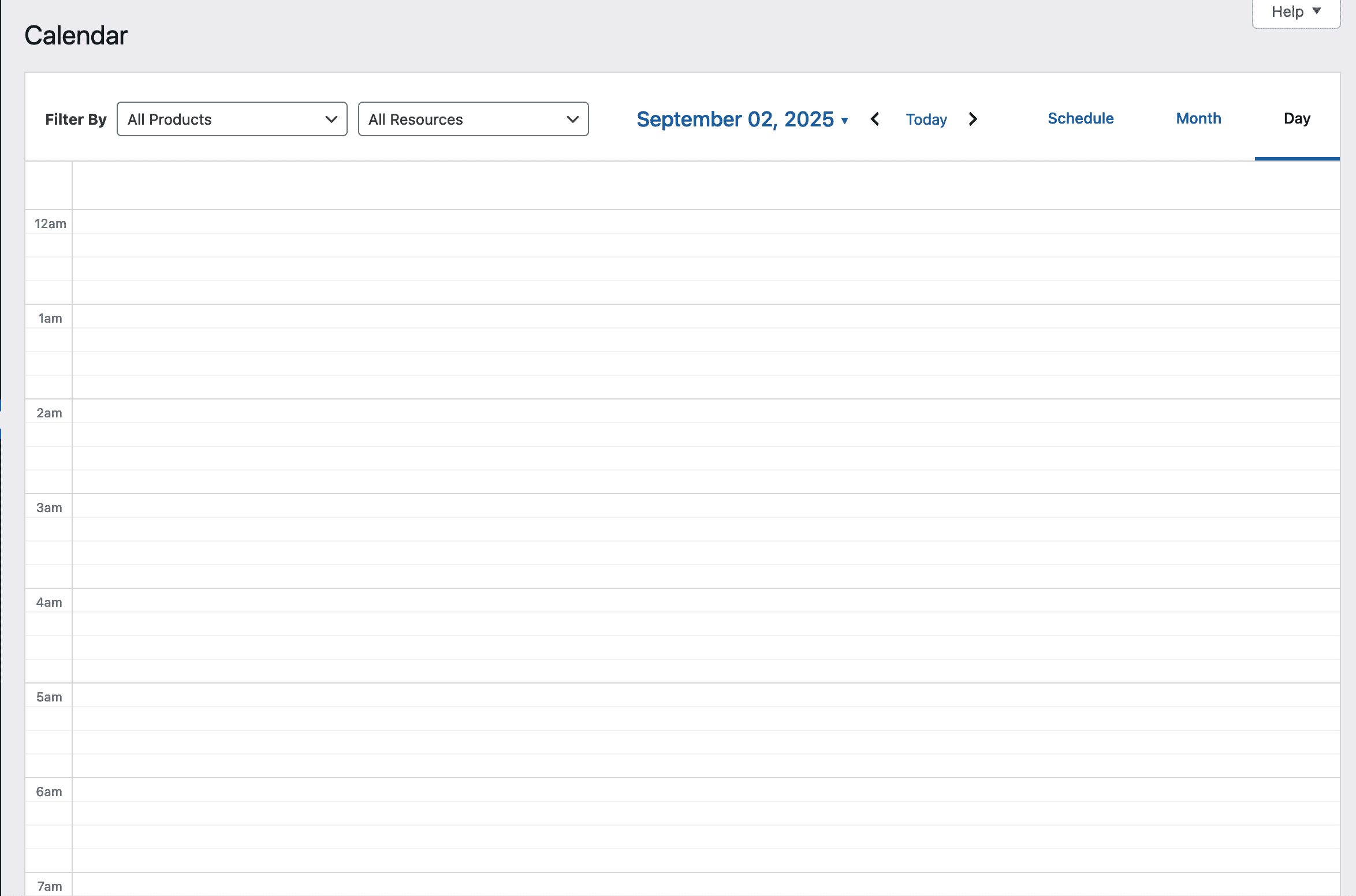Bookings Calendar View Documentation Woocommerce