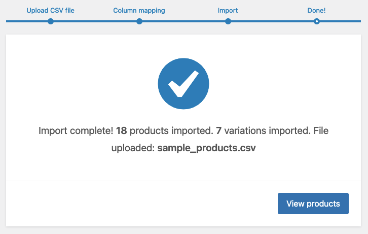 Importing Woocommerce Sample Data Documentation Woocommerce 6638