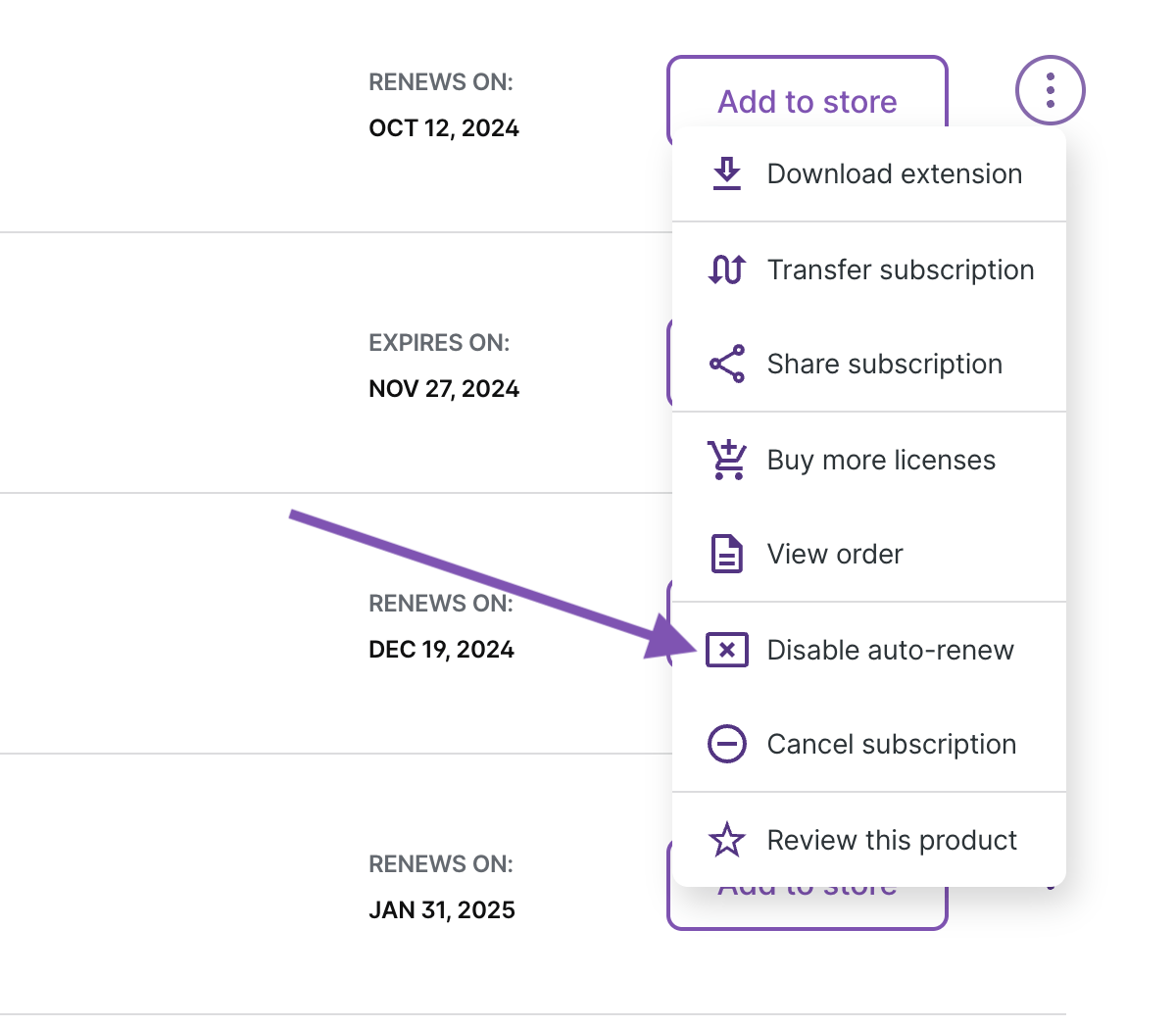 Managing WooCommerce.com Subscriptions Documentation - WooCommerce