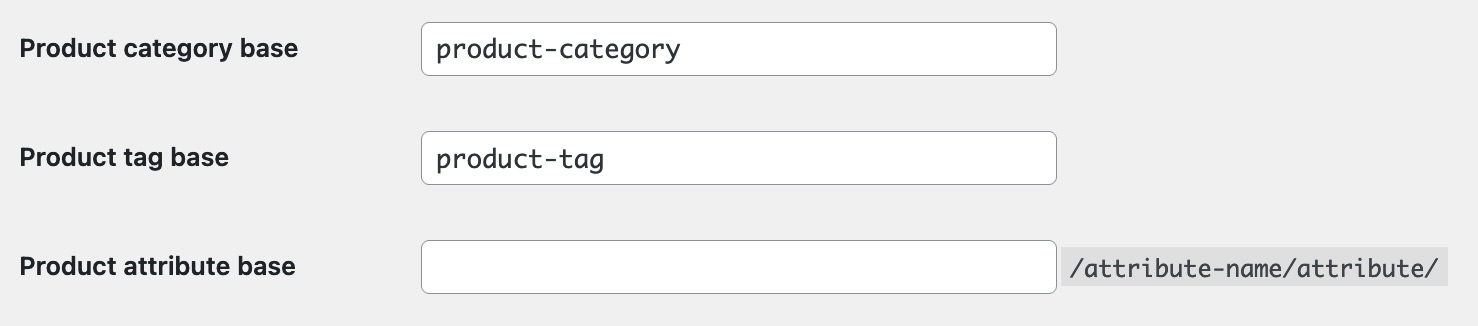 Permalinks Documentation - WooCommerce