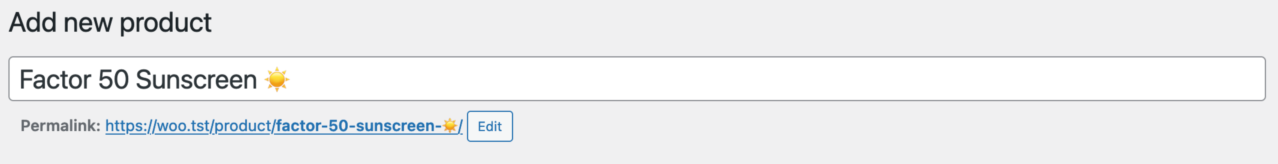 WooCommerce Product Editor settings Documentation - WooCommerce