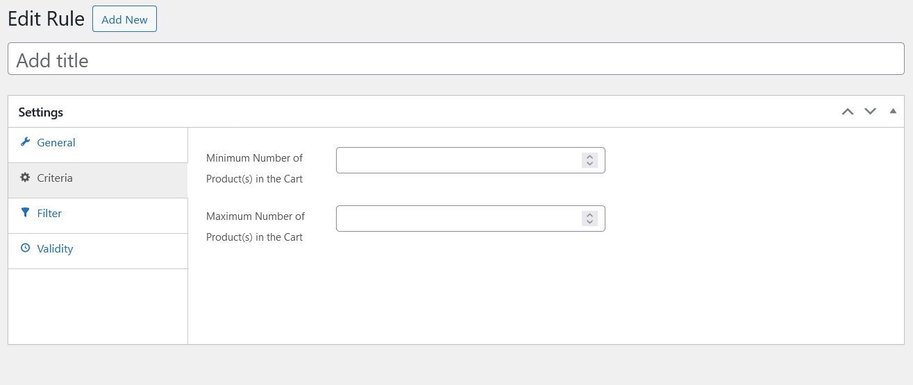 Order Restrictions for WooCommerce Documentation - WooCommerce