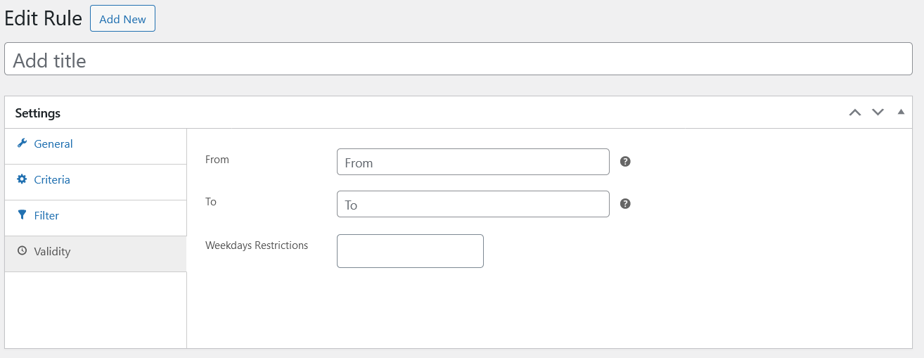 Order Restrictions For Woocommerce Documentation Woocommerce