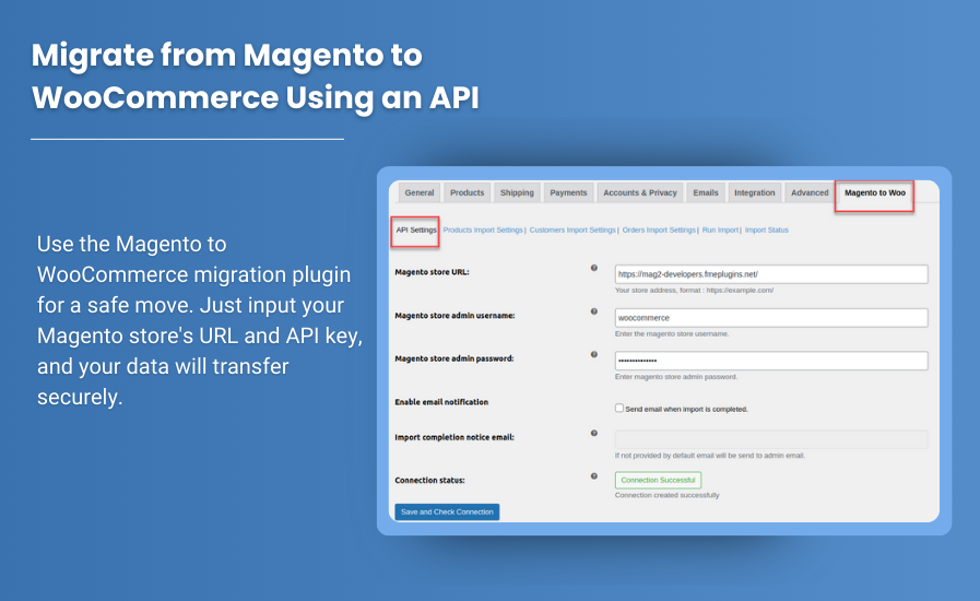 Magento to WooCommerce Migration Plugin