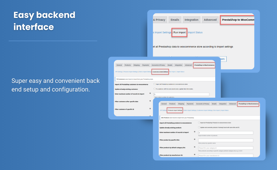 Migrate PrestaShop to WooCommerce