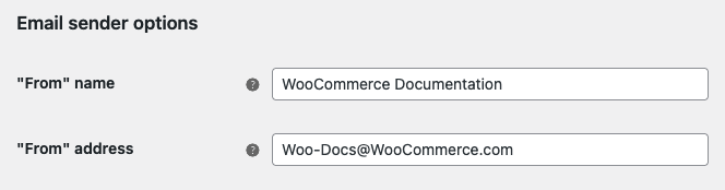 Email Settings Documentation - WooCommerce
