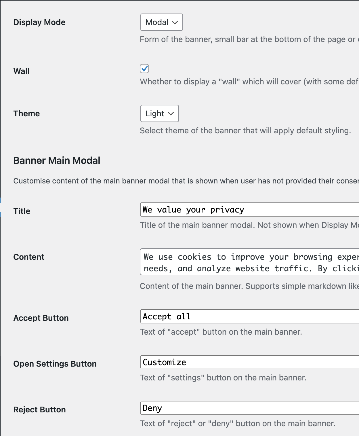 Consent Mode Banner PRO - WooCommerce Marketplace