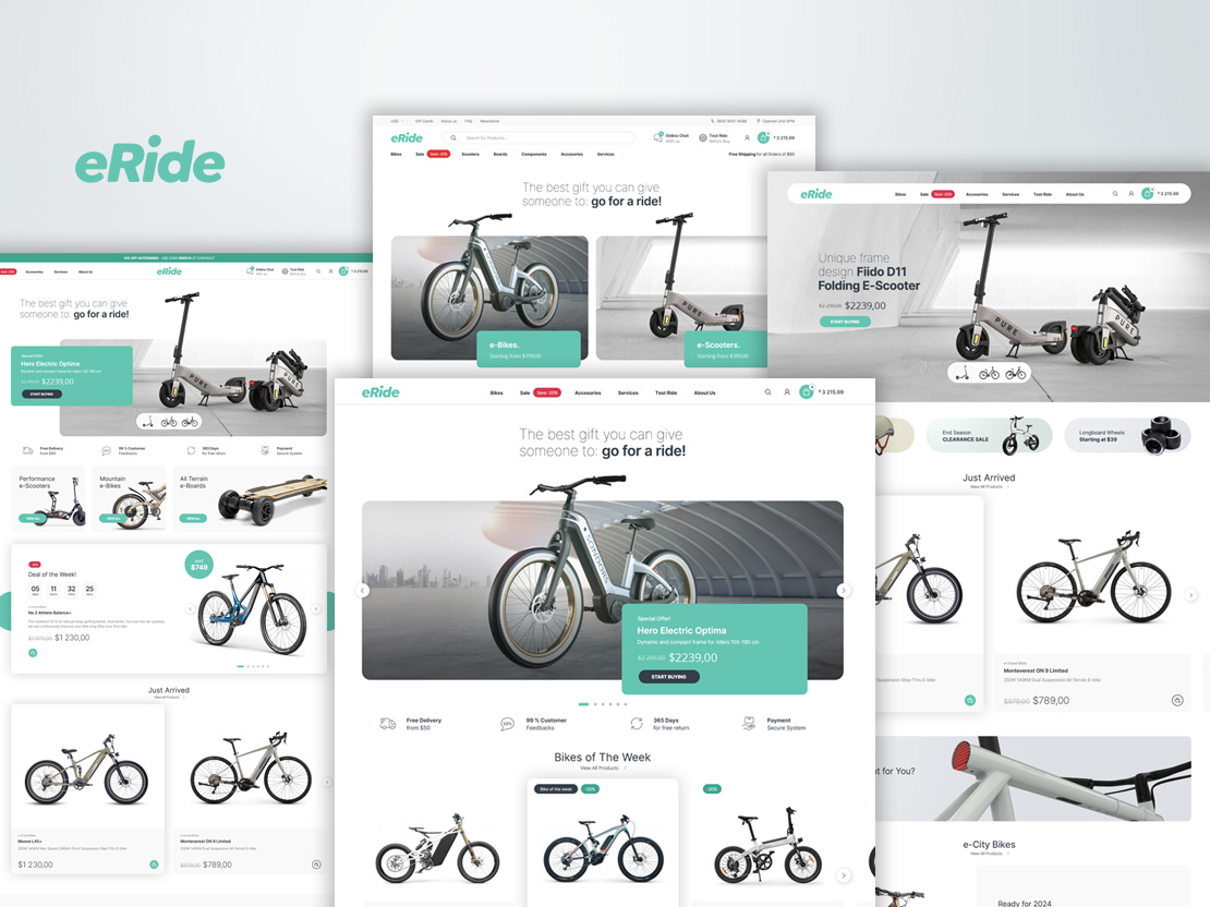 eRide - Sport WooCommerce Theme