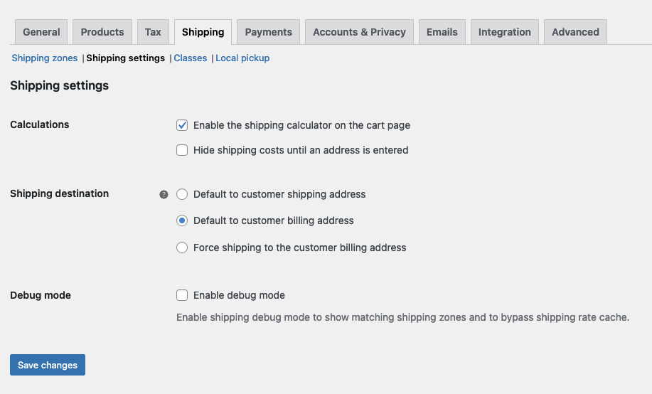 Configuring Woocommerce Settings Documentation Woocommerce