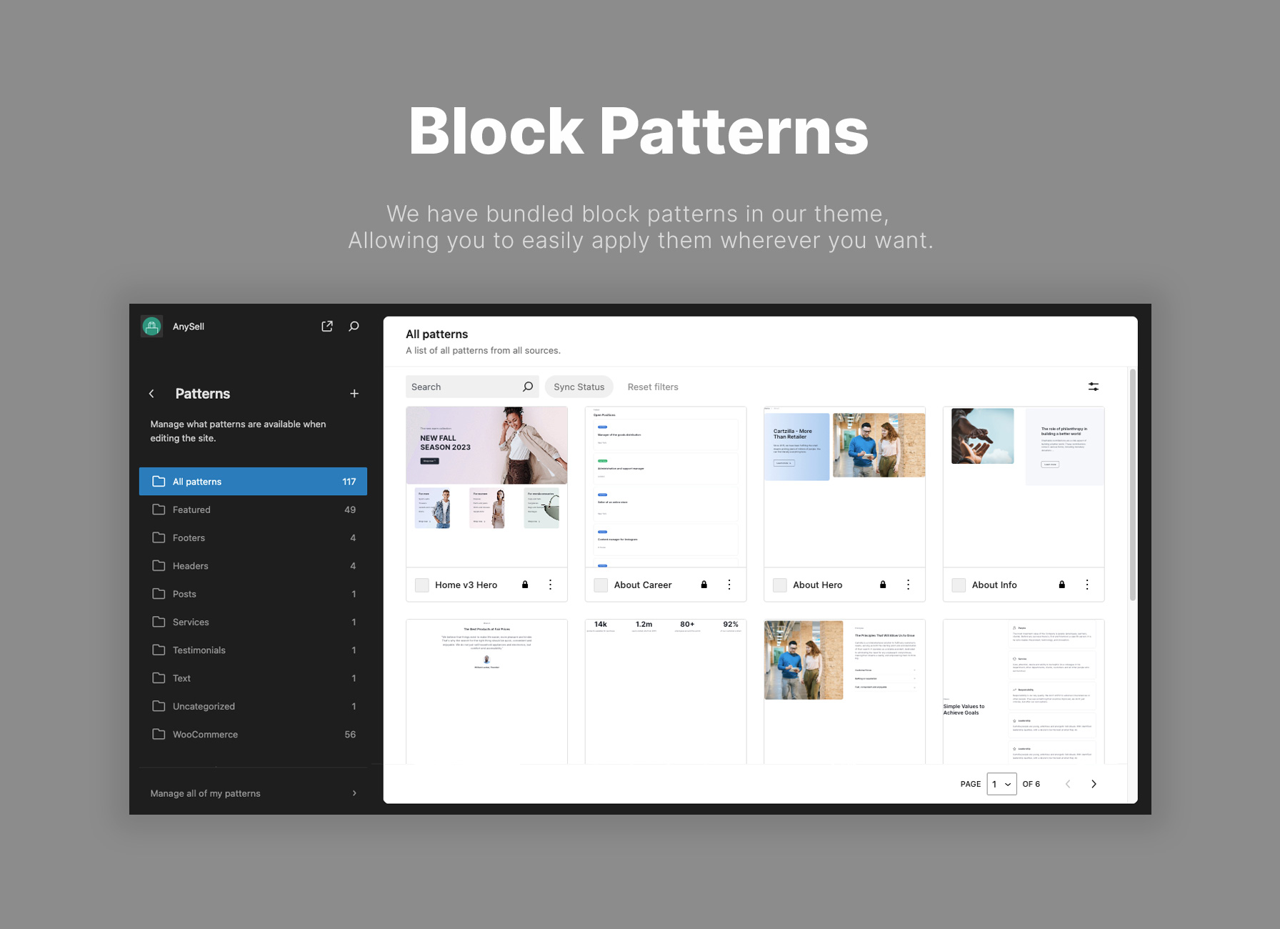 AnySell - Electronics and Furniture WooCommerce Theme