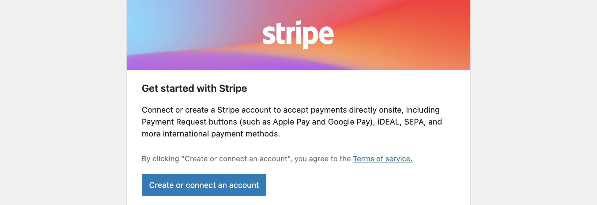 Connecting to a Stripe account Documentation - WooCommerce